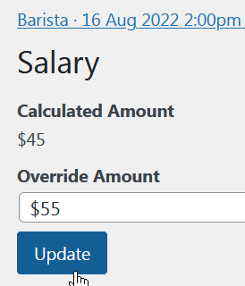 Shift Employee Salary Add-On | Shift Scheduling Plugin for WordPress | ShiftController