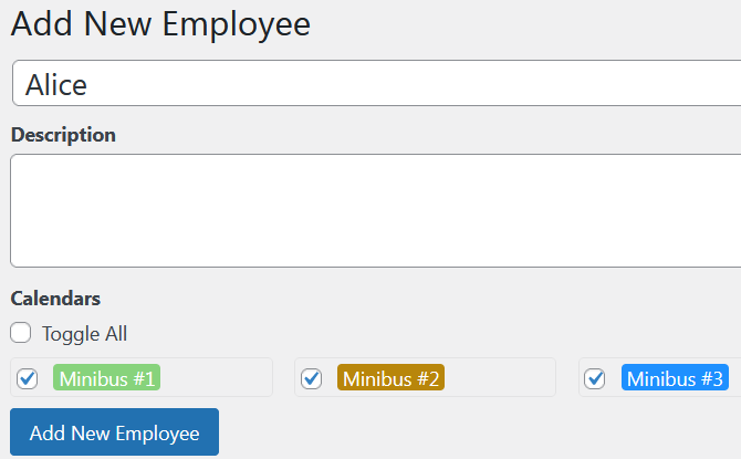 Case Study Minibus driver scheduling | Shift Scheduling Plugin for WordPress | ShiftController